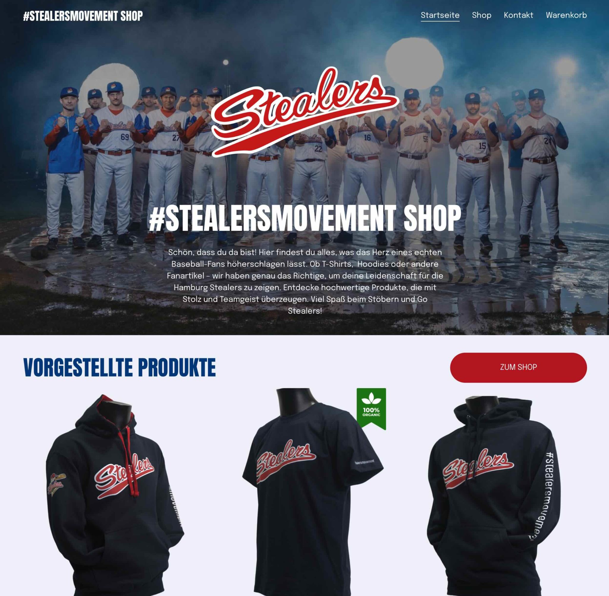 Der Stealers-Shop ist live! - Hamburg Stealers